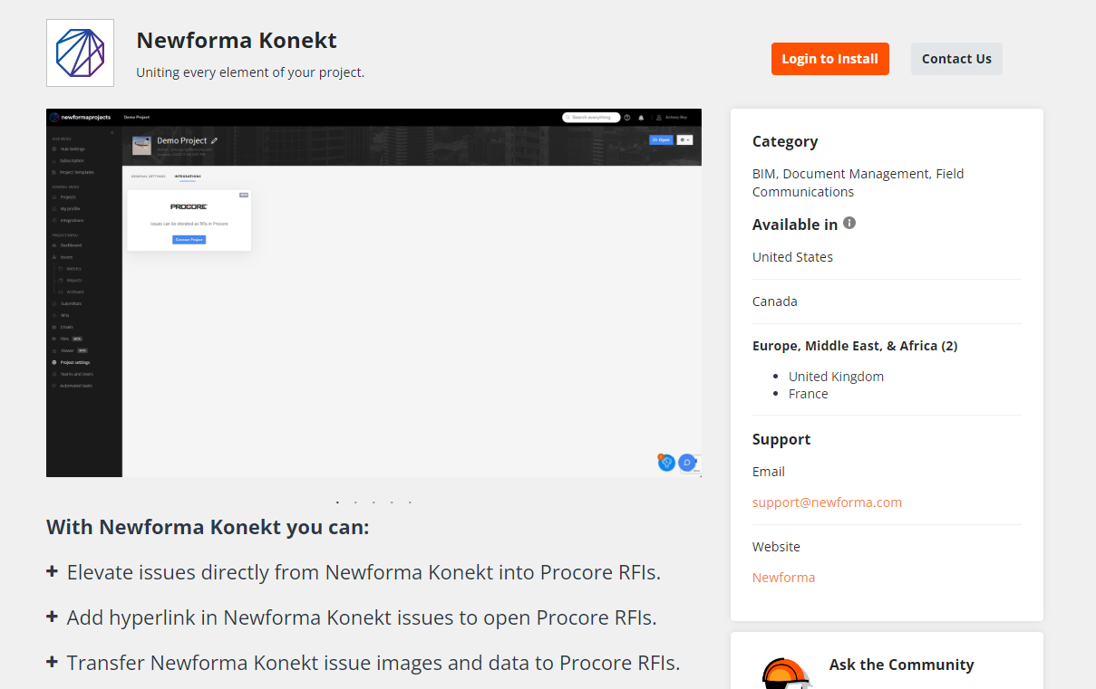 Procore® - Newforma